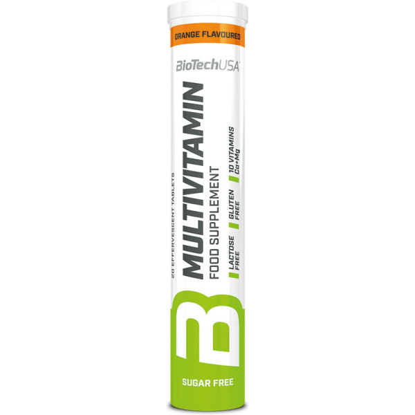 BiotechUSA Multivitamin Effervescent - Multivitamine 1 tube x 20 ...