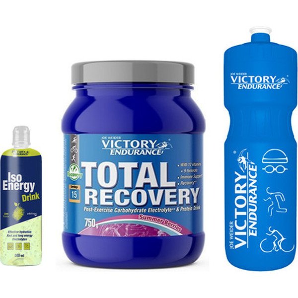 Pack REGALO Victory Endurance Total Recovery 750 gr + Iso Energy Drink ...