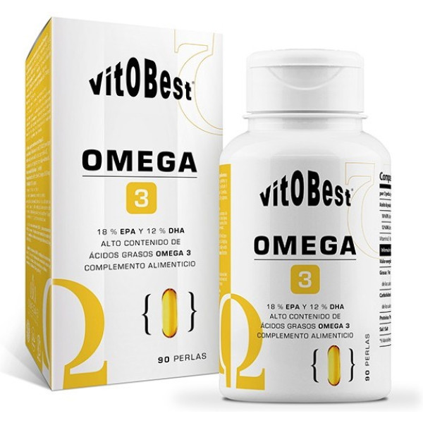 Vitobest Omega 3 1000 Mg 90 Perlas - BULEVIP
