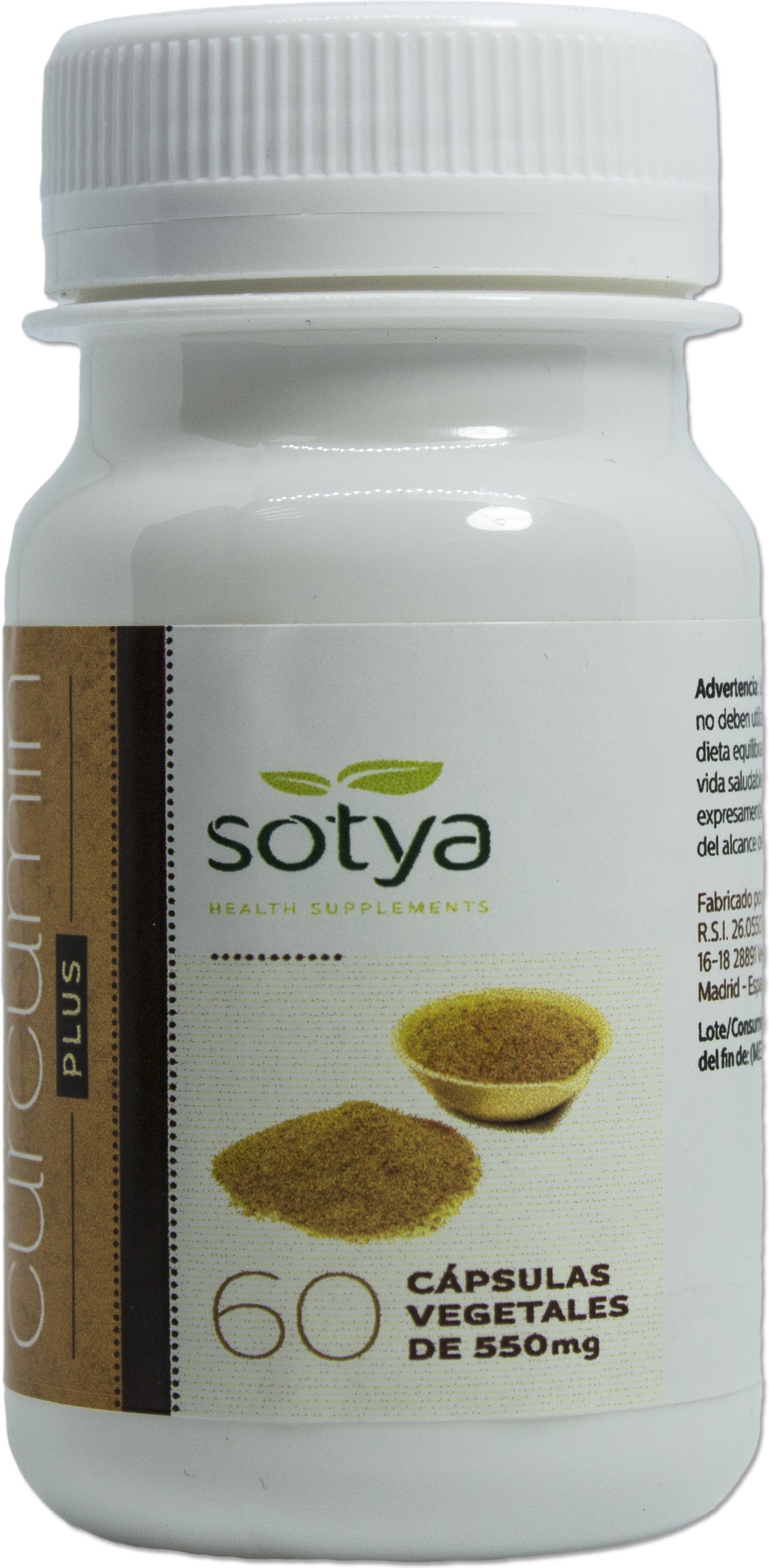 Sotya Curcumin Plus 60 Vcap 550mg - BULEVIP