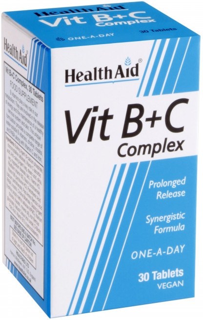Health Aid Complejo Vitamina B+c Complex - BULEVIP
